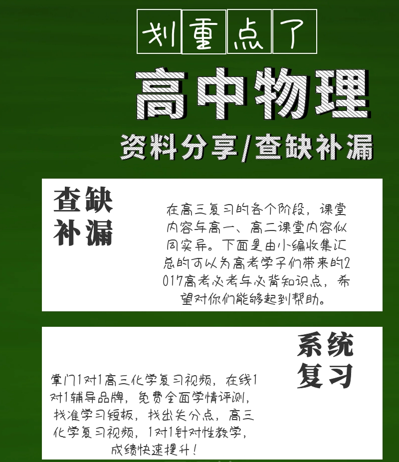 何其正高中物理微课堂 