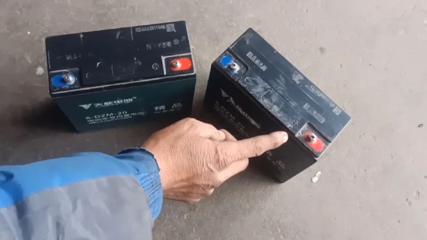 电动车电池饿死怎么办?师傅教你一招,快速的激活它