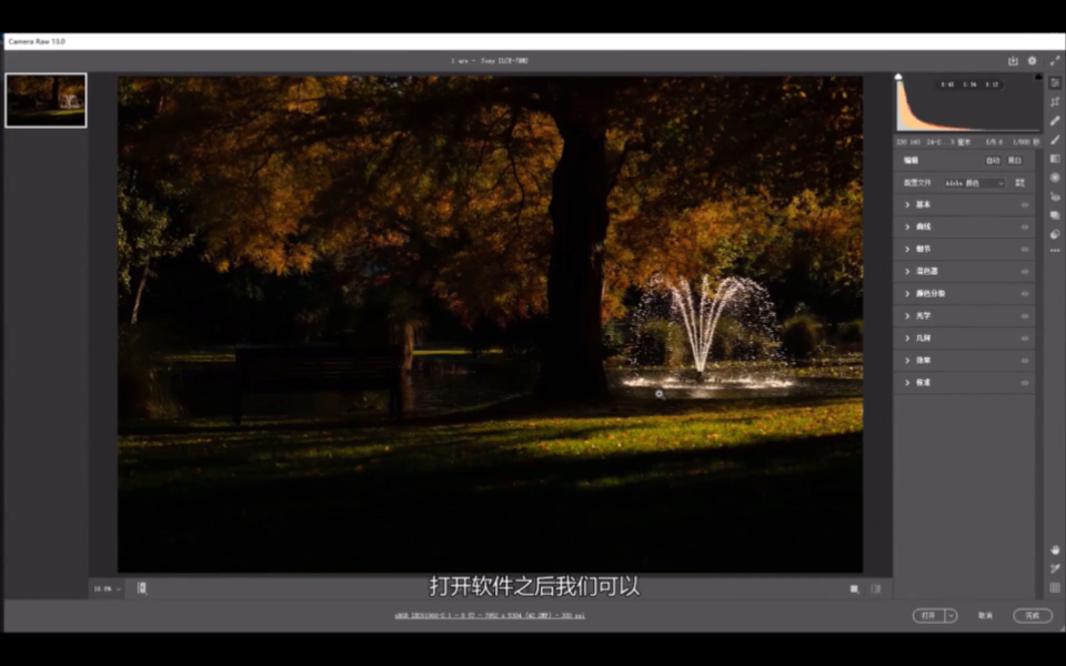 ps|cameraraw滤镜调整颜色 cameraraw滤镜当中的蒙版 cameraraw...