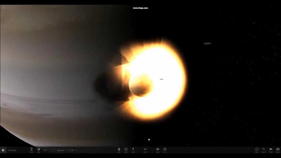 如果是流浪木星撞击了地球,那会如何?