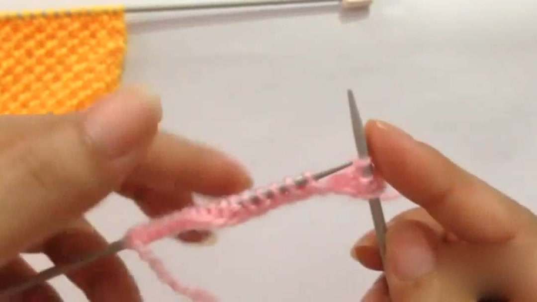 幼儿毛衣上下针花样棒针织法教程,简单而且实用