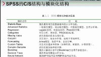 《SPSS统计分析》第一章: 基本操作入门(第三节: SPSS的产品定位辑...