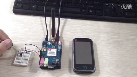 基于压力传感器与GSM模块和Arduino控制器的家庭安全保护器