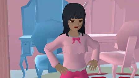 樱花校园模拟器:公主病摔了一跤,突然变聪明了