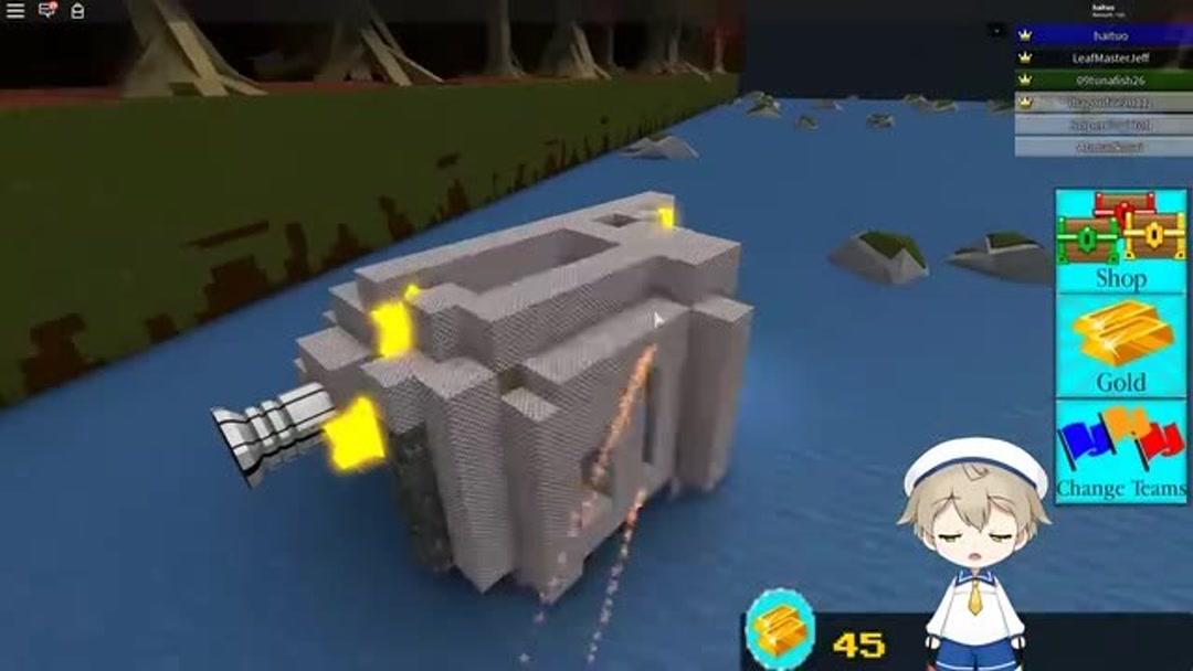 Roblox造船模拟器:致命海域逃生!还有巨型南瓜怪兽?小格解说