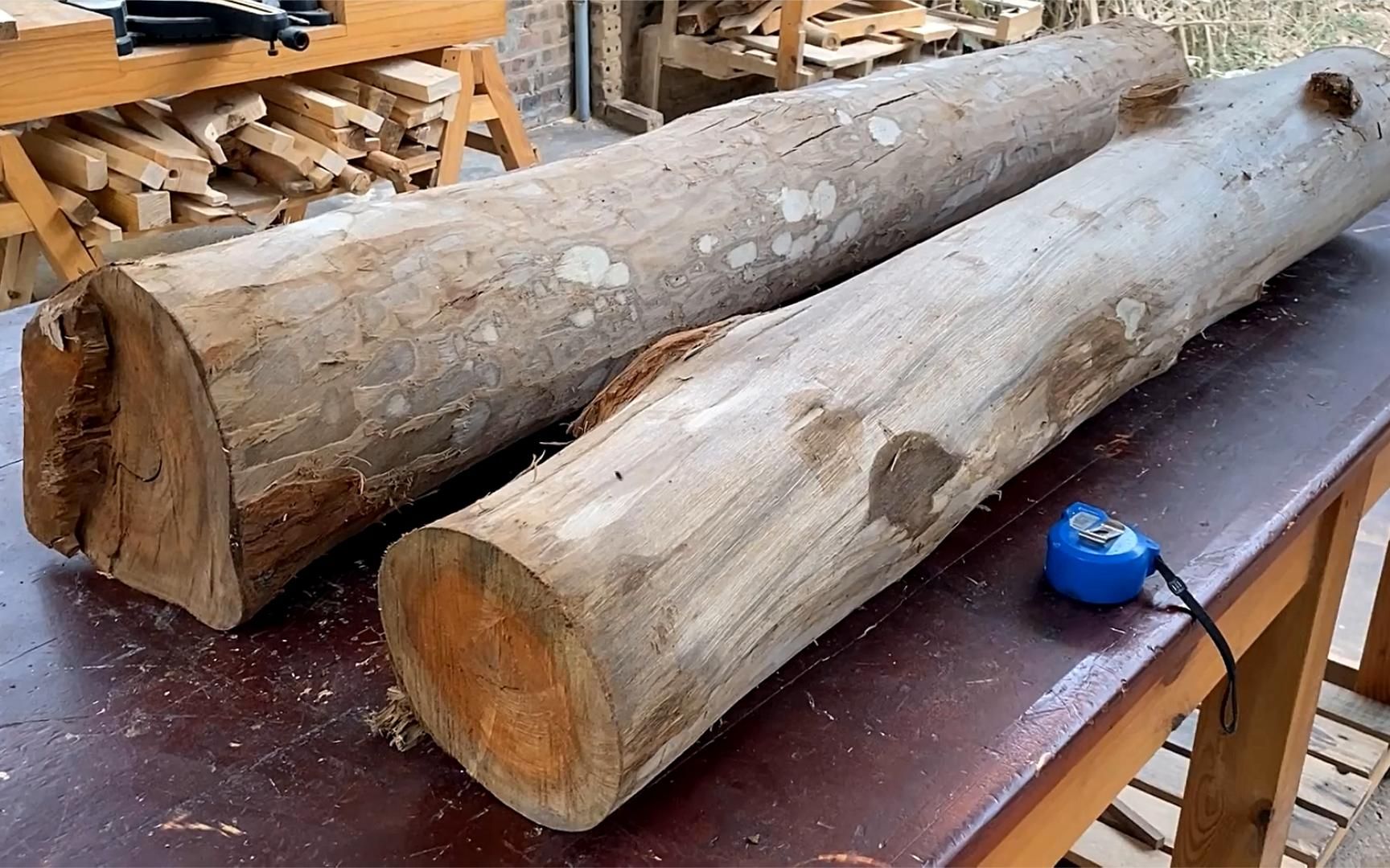 市面上卖500的木桌是怎么制作的?看完制作过程,感觉赚大发了!