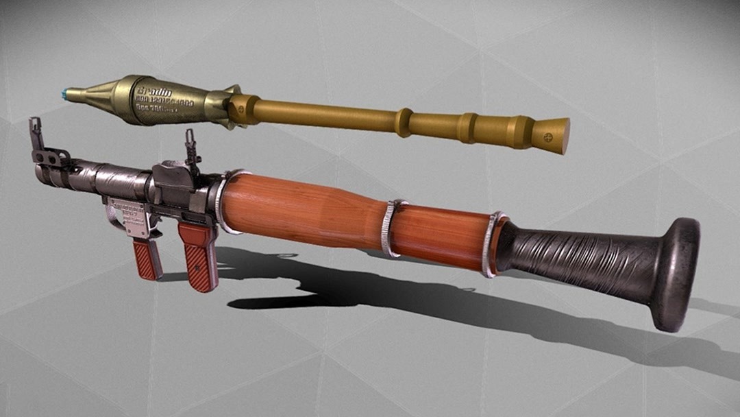 RPG火箭炮高模制作教程。3d建模基础教程。