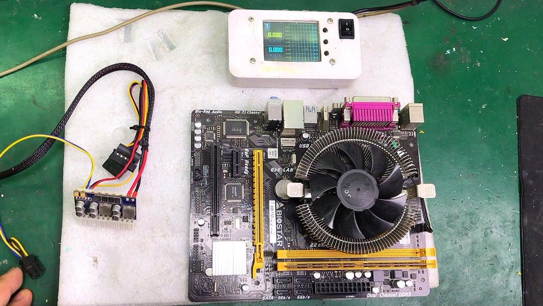 台式机主板如何看电流,这个电流表是怎么做的,回答粉丝的问题