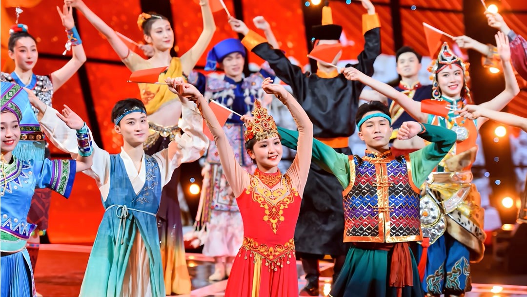 2022文联春晚 殷秀梅阎维文等歌曲《新百年畅想曲》