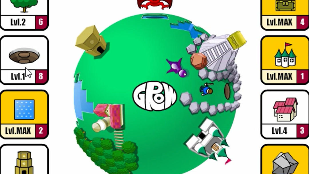 方块模拟器:蓝色小人对战大怪物!游戏