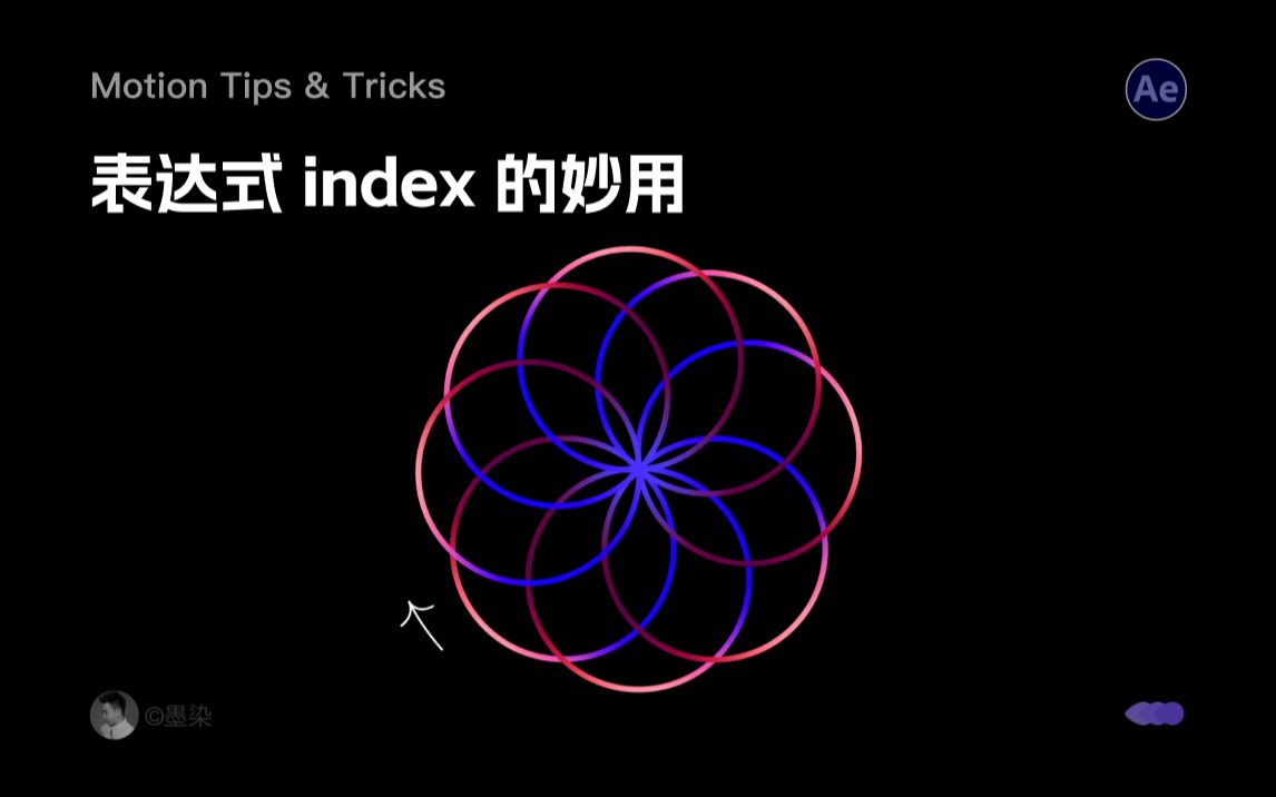 AE | 表达式教程 index 的妙用