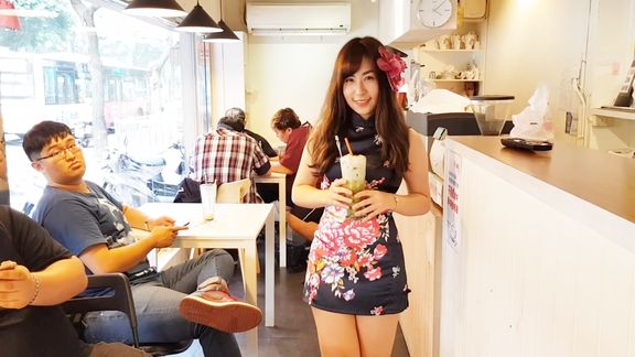 台北很有特色的咖啡店,饮料味道不错,女服务员还挺漂亮