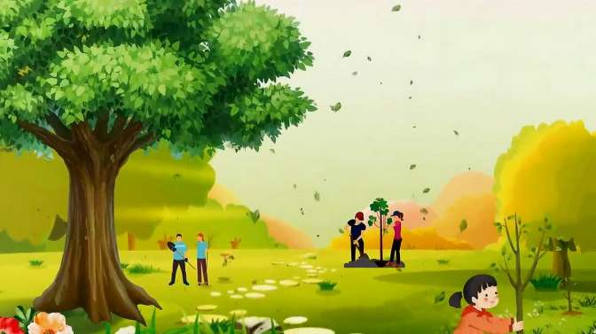 植树节动画视频,一起看看吧