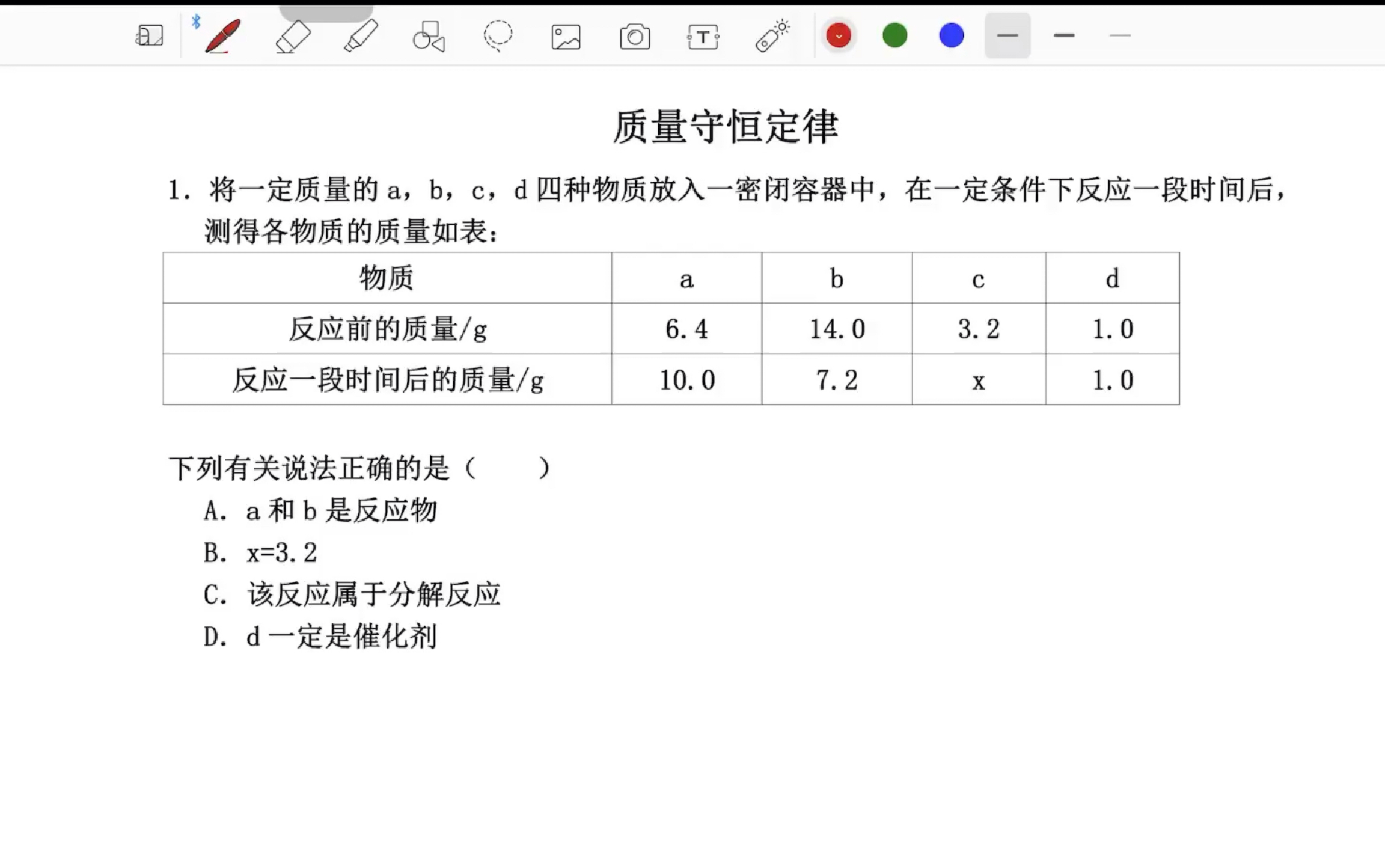 【初中化学】质量守恒有关的化学计算 so easy!