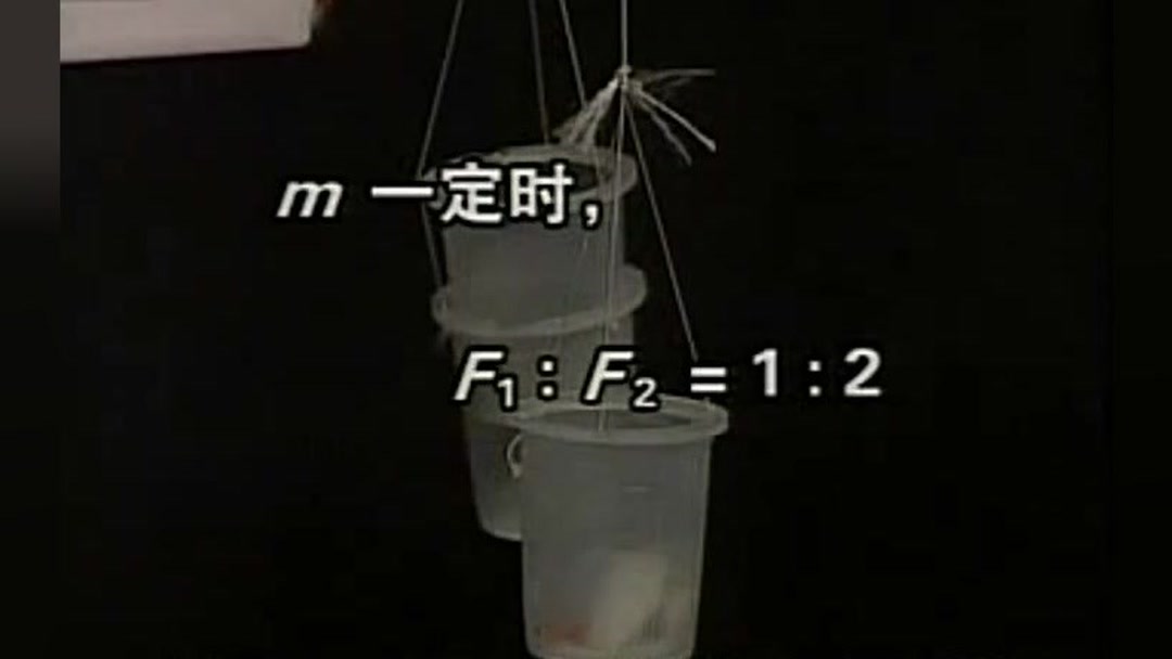 31牛顿第二定律(1)--(高中物理实验教学大全)