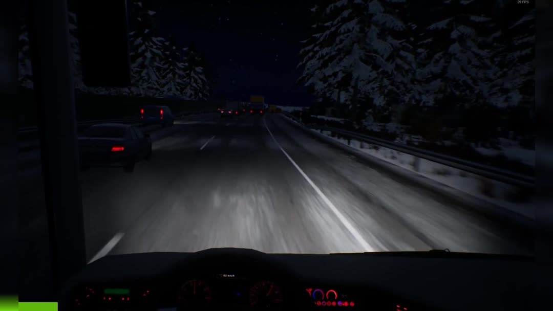 『干部来袭』长途客车模拟 #081: 天黑了, 乘客们哀嚎着要休息