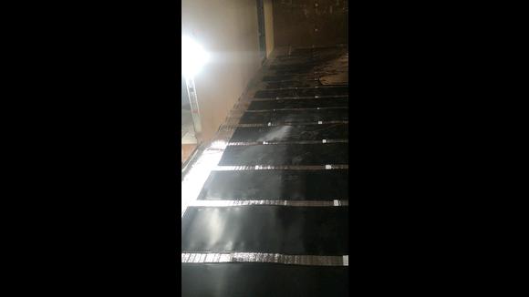 石墨烯电地暖铺设进行中