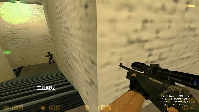 CS世界大赛法国对阵丹麦,狙神sixer身法秀,看着太爽了!