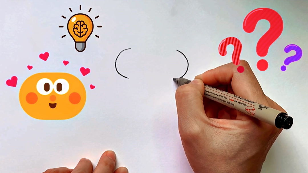 教你用1个大括号画出可爱的小仓鼠