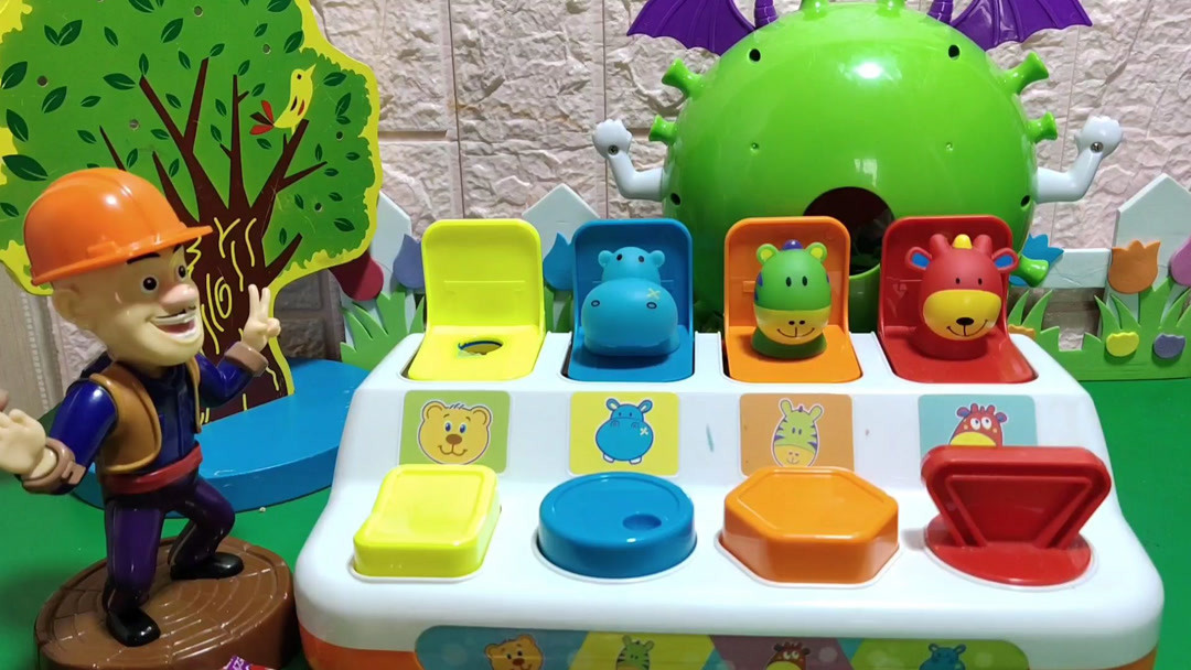 光头强帮助小熊消灭病毒