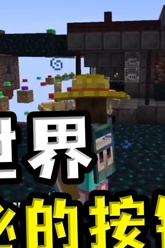 我的世界:当MC玩家遇一神秘按钮?玩家在神秘村庄被当入侵者?