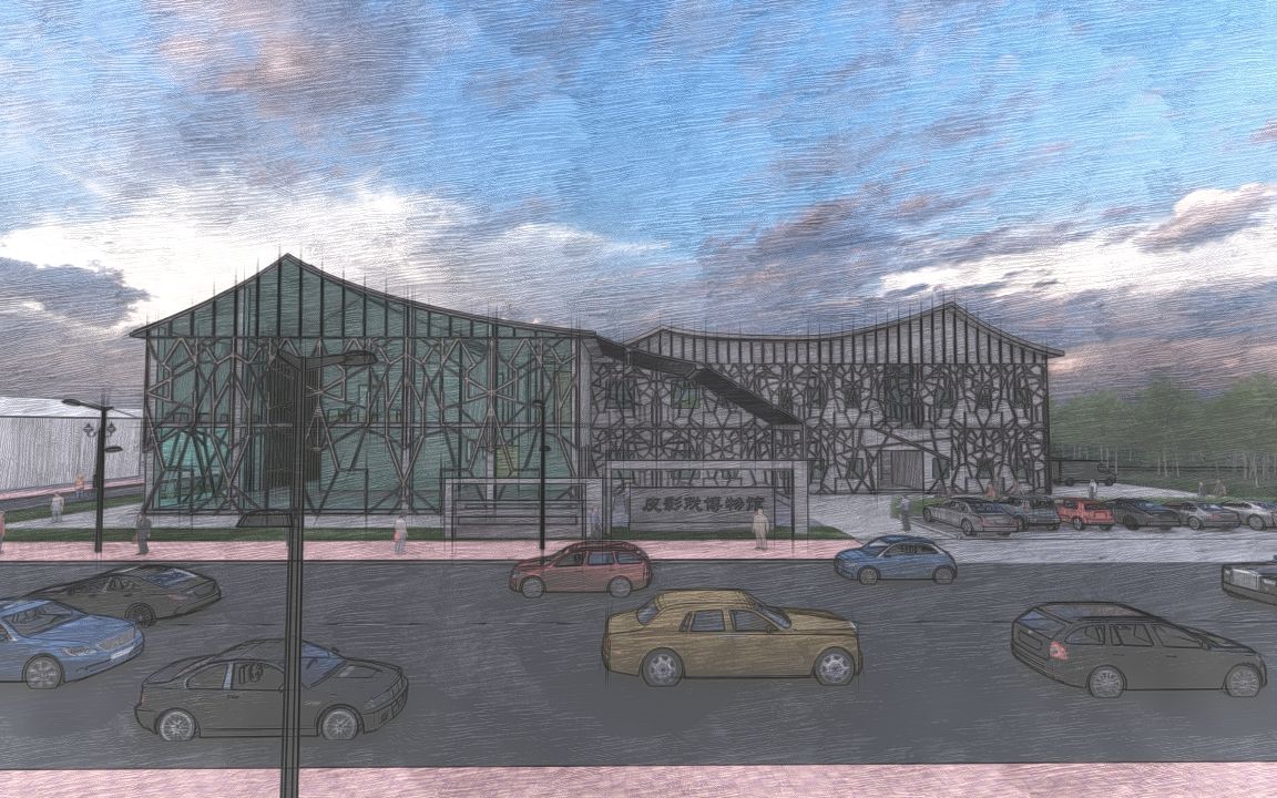 皮影戏博物馆巡游视频