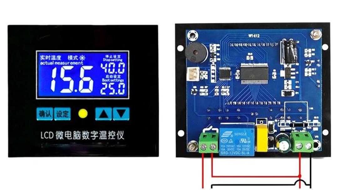 智能液晶温控仪电路方案?ST单片机和LCD驱动芯片就可搞定
