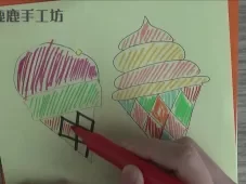 简笔画冰淇淋:凉爽又好吃的冰淇淋,画出来也很好看