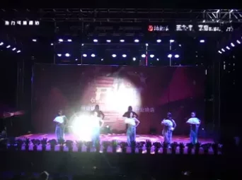 耒阳舞媚娘肚皮舞发明家旗舰店开业晚会-羽绒扇
