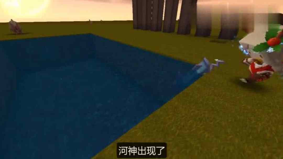 迷你世界:樵夫砍柴把木斧头弄丢了,却意外获得了金斧头