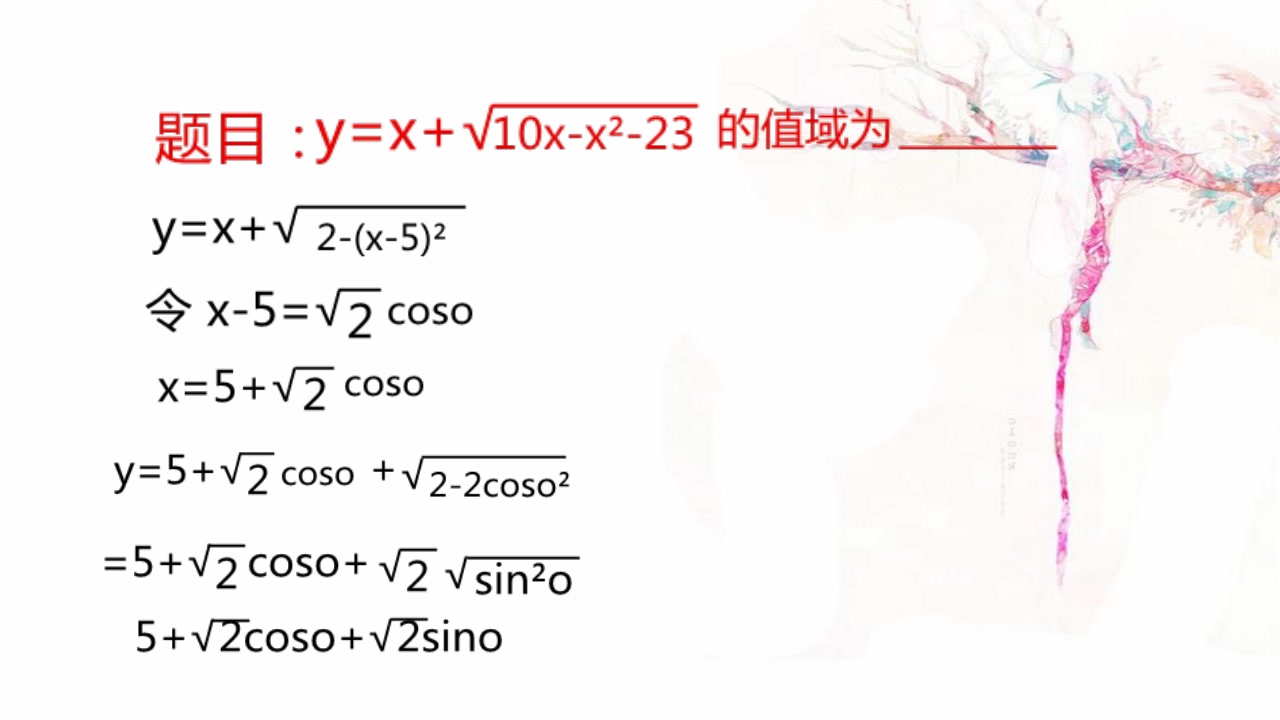 高中数学:学会用这几种方法求函数值域,简单又实用