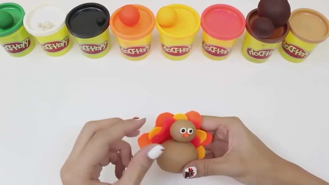 原来橡皮泥能做出这么可爱的东西!