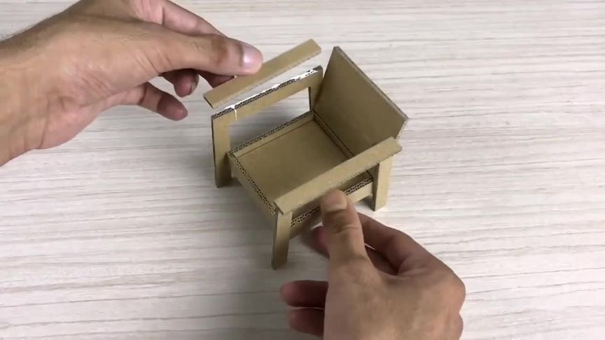 #手工 #模型 DIY迷你家具教程,适合孩子们学习,简单又有创意!