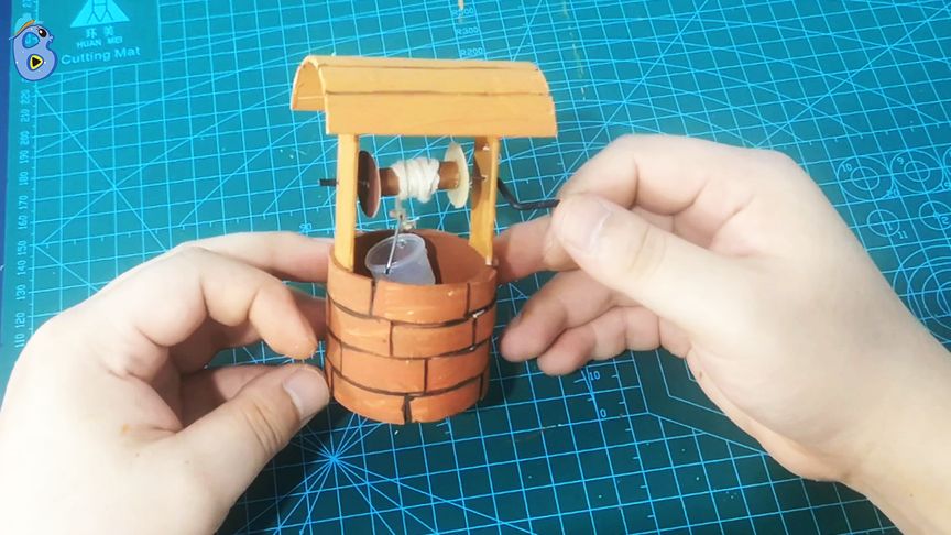 迷你复古水井 很简单看一遍就会了