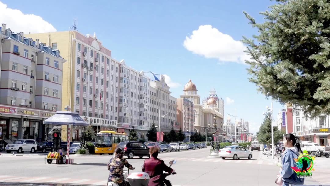 中俄边境,中国和俄罗斯两个城市对比,这差距有点大!