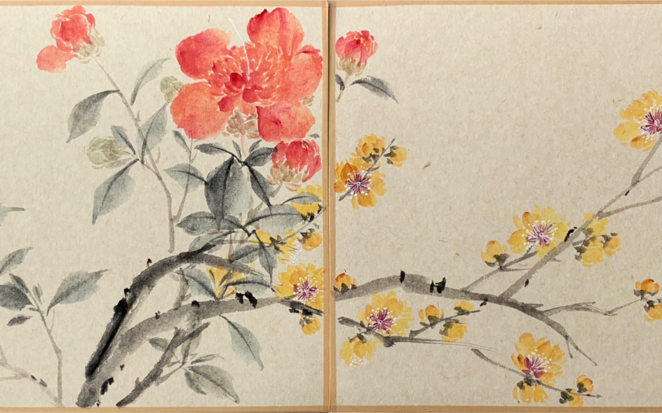 冬～山茶花&腊梅【“春·夏·秋·冬”集】