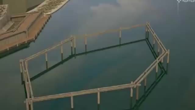 3D动画演示石拱桥建造过程,太直观了,真佩服古人的智慧!