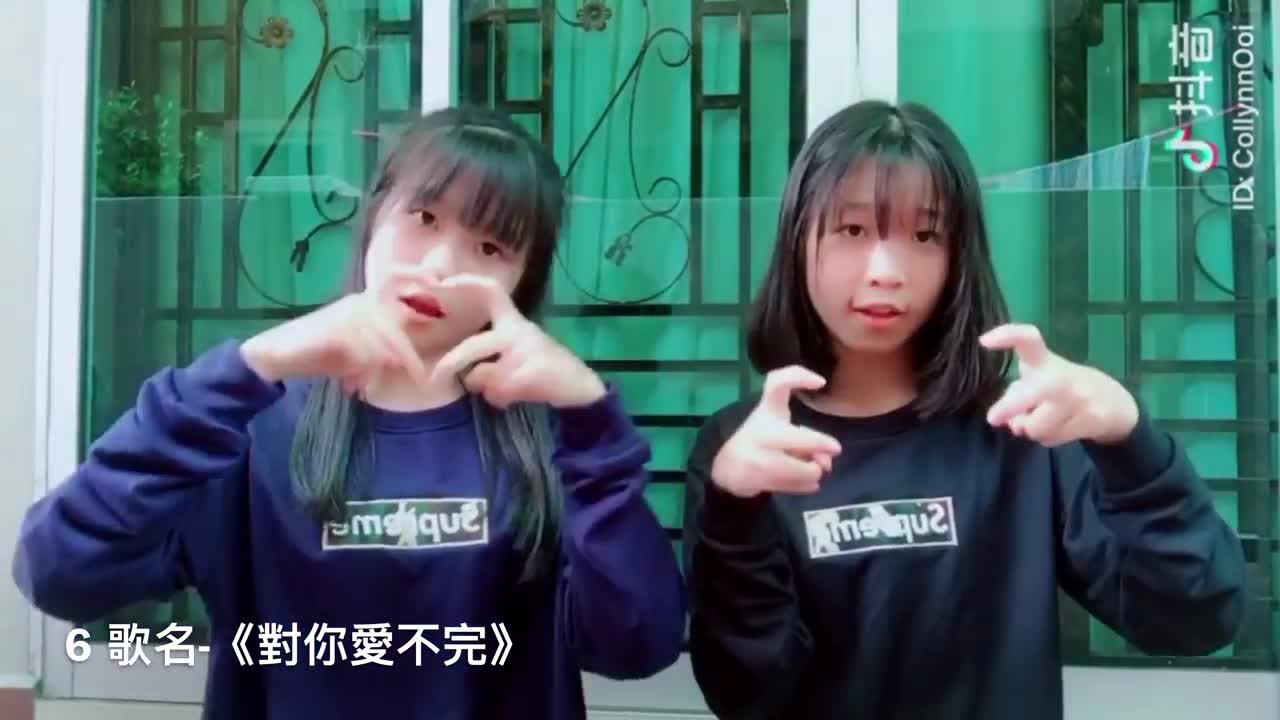 我竟然会分身术!【抖音】- 手势舞影片里有备注歌名