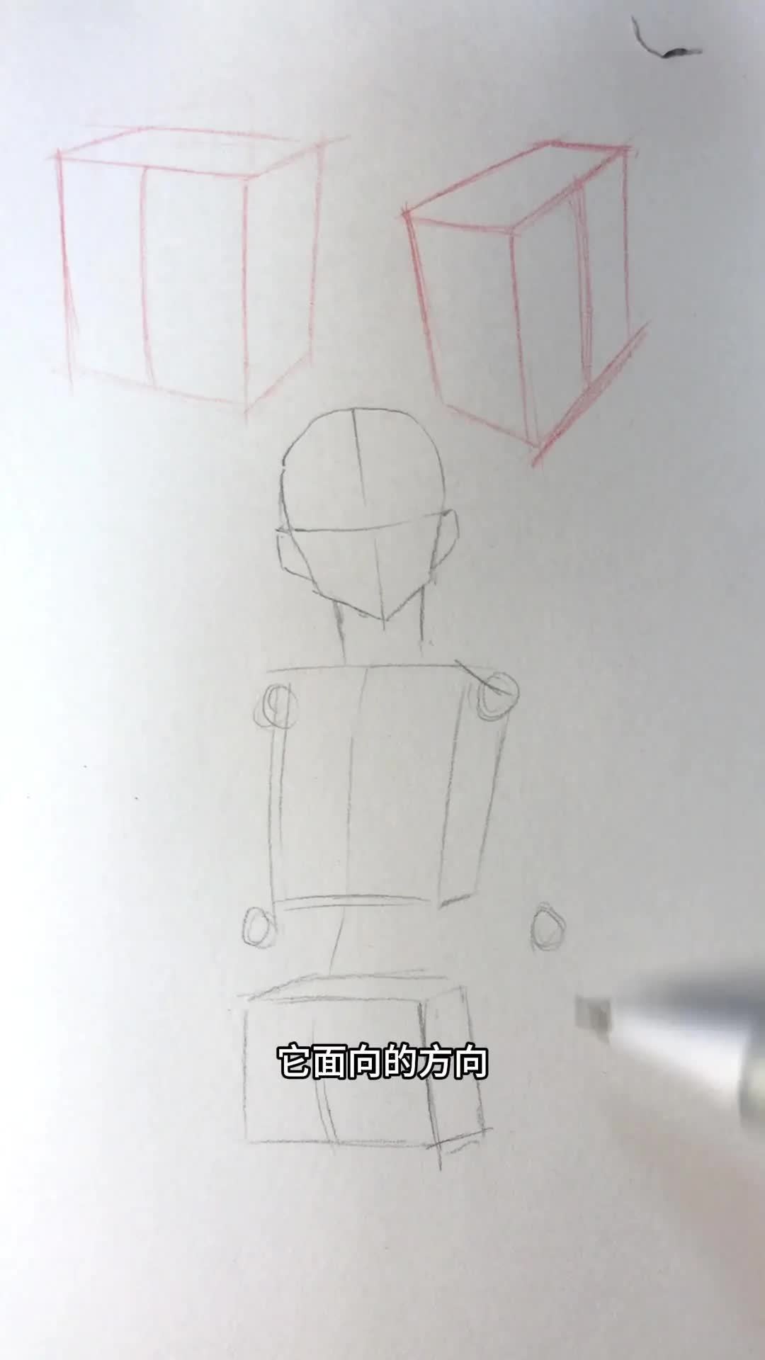 人体结构几何练习