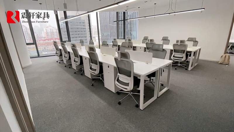 办公家具板式办公桌简约现代职员桌四人位组合会议桌椅