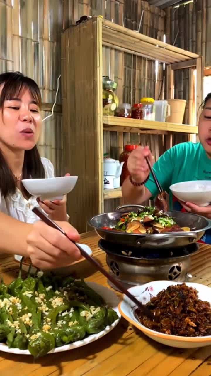 这些农家菜你们都吃过吗?农村生活 美食