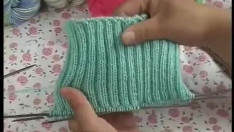简单易学毛衣编织视频毛衣领子的编织 织毛衣的花样