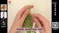 棒针-ATTV 澳瑟芬编织视频 五角星挂饰制作方法