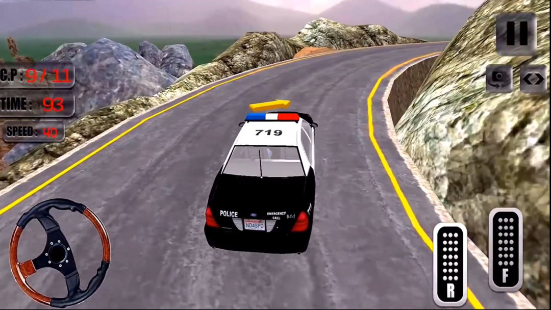 汽车模拟器 看我怎么驾驶警车完成任务