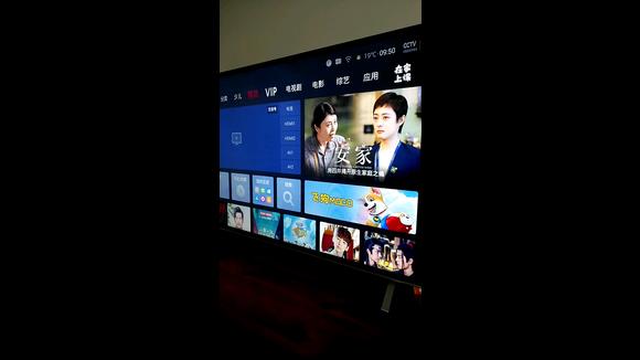 用手机钉钉上课投屏到智能电视机上效果很好!