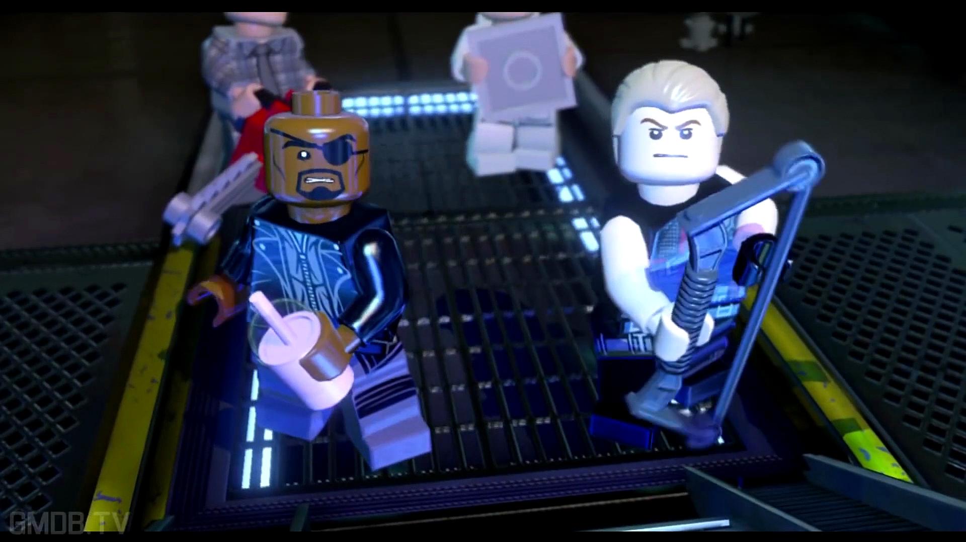 乐高 漫威复仇者联盟 过场动画 part1