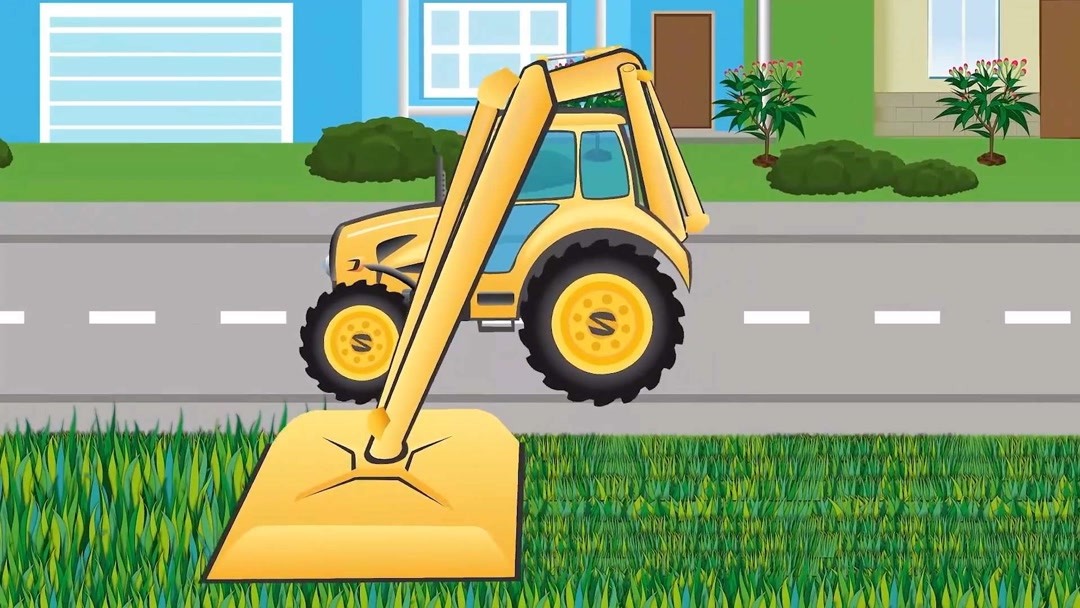 超级挖掘机动画 第87集 有趣的拖拉机