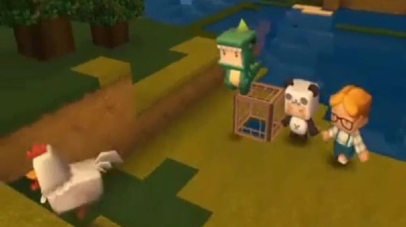 迷你世界:《上学记》,魔幻森林是禁区,我们最好不要去了!