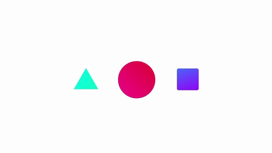 AE模板-动态彩色动画几何LOGO展示(3089)
