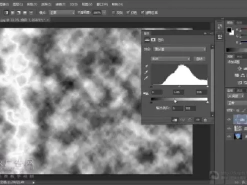 8.7 ps制作一个简单闪电效果
